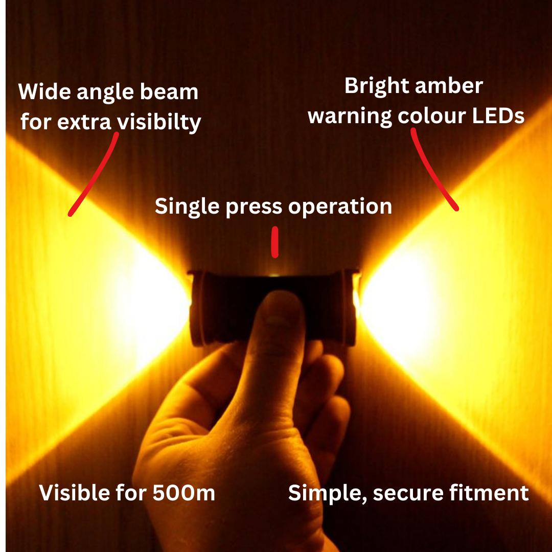 Brightside Bike Side Light. Side Lighting for all Cyclists – Brightside ...