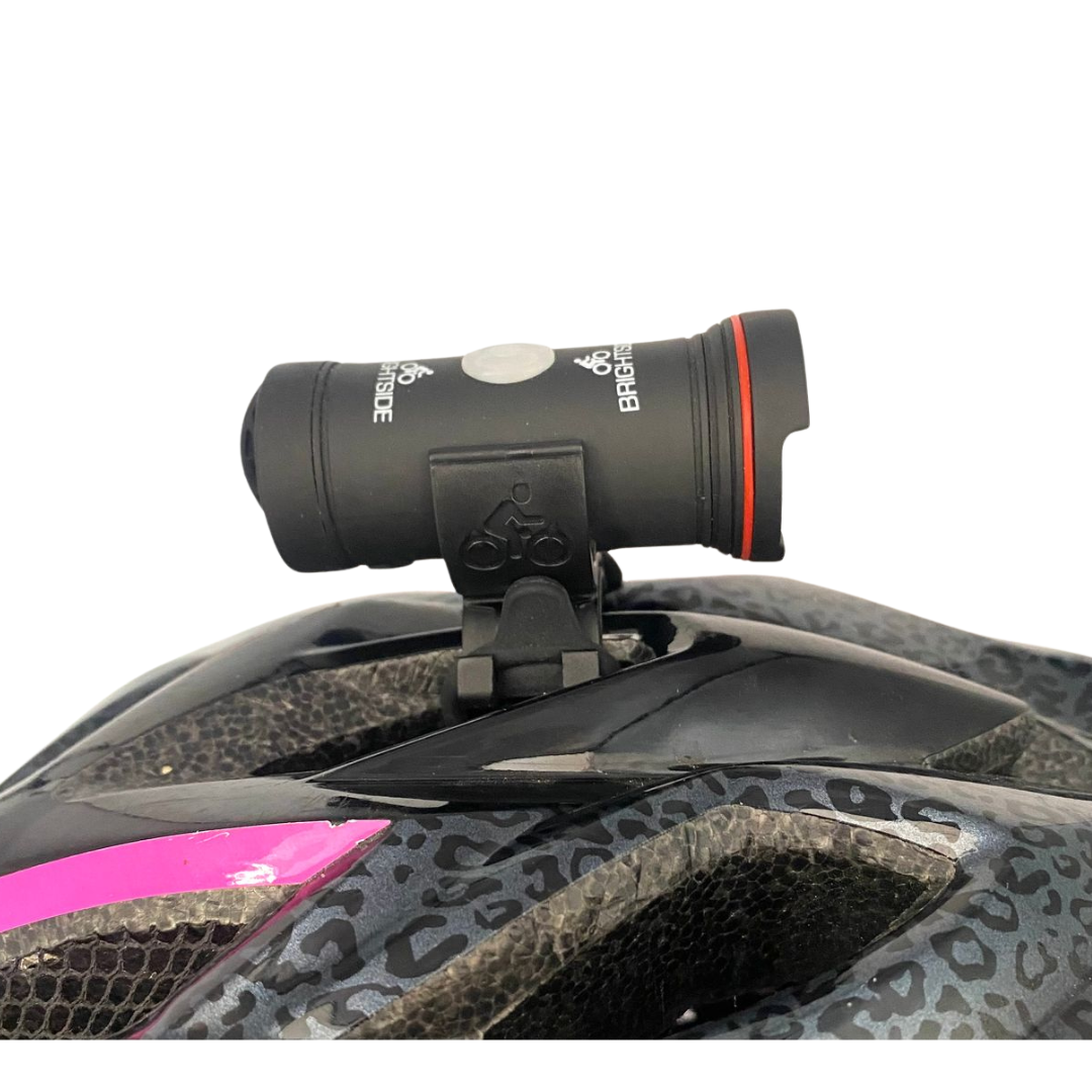 Bike Helmet Light - rear light only – Brightside Bike Lights