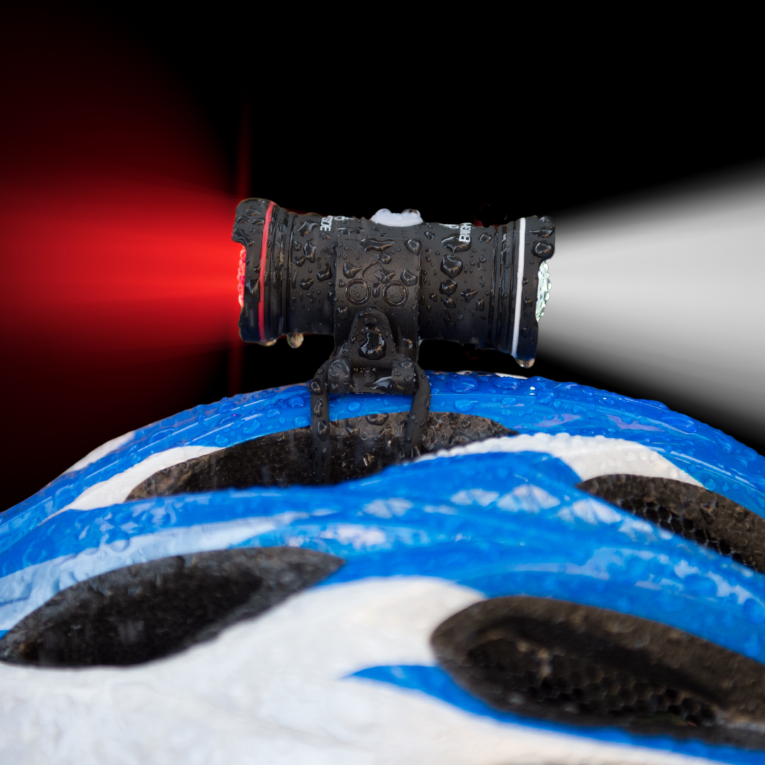 Brightside Bike Helmet Light. Dual Light for Most Cycling Helmets ...