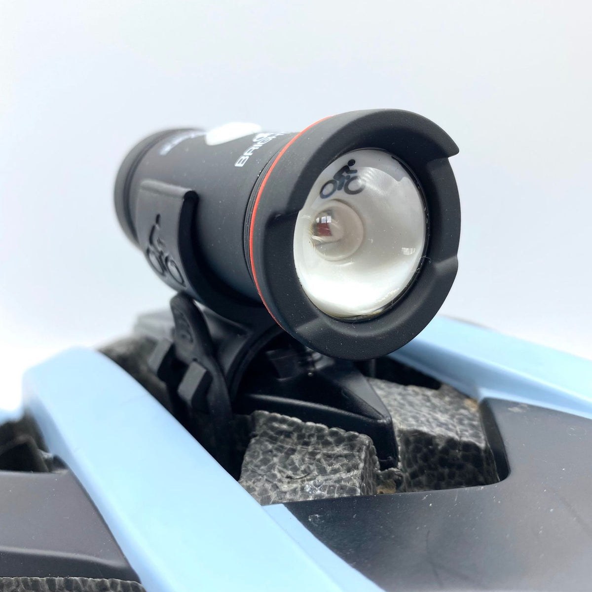 Bike Helmet Light - rear light only – Brightside Bike Lights